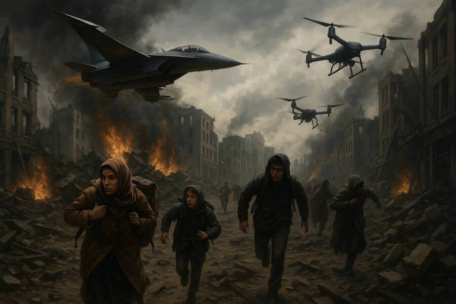 Why Ordinary People Suffer While Billions Are Spent on War Technology ...